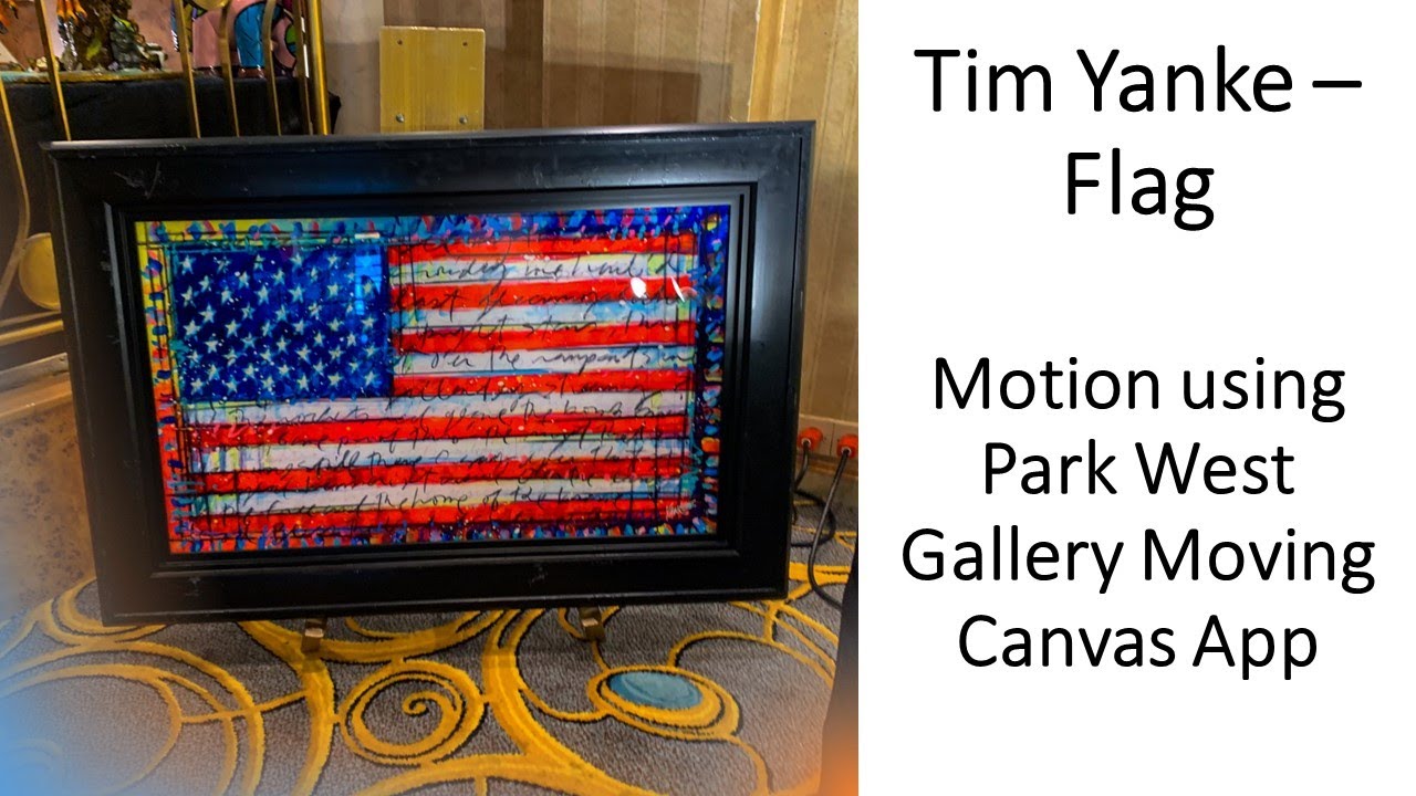 Interactive Tim Yanke Flag Art - YouTube