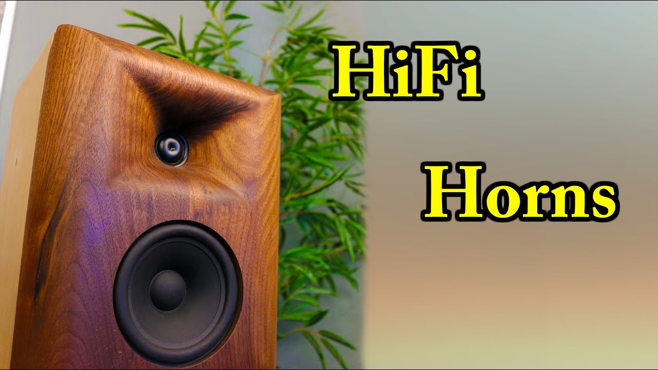Talking Horn Speakers with Joseph Crowe Designs - YouTube