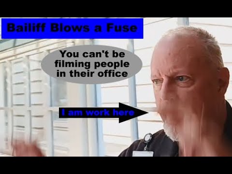 Bailiff Blows a Fuse Summit County Court House First Amendment Audit ...