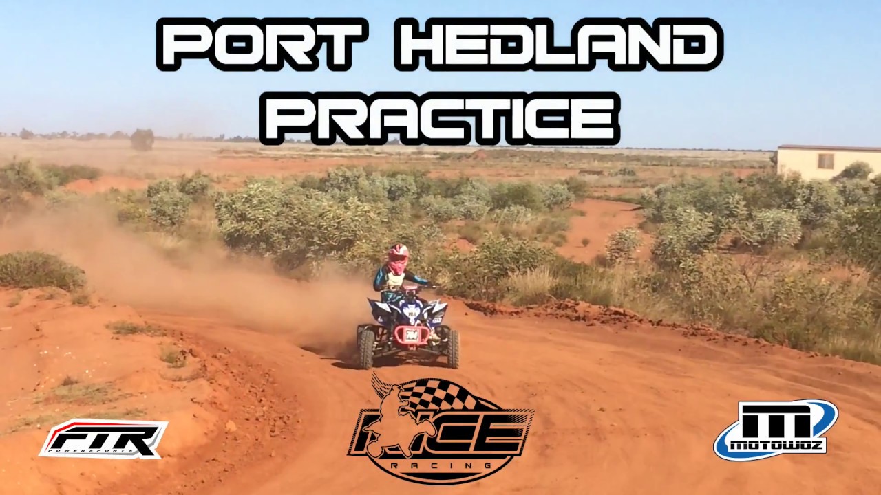 Rice Racing - Port Hedland Practice 2018 - YouTube