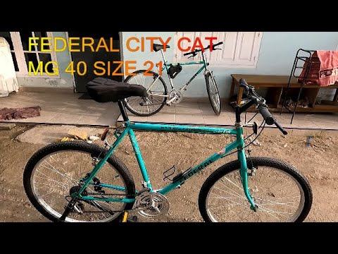 Review sepeda FEDERAL CITY CAT size 21 barang rangkah ( bikeandcheck #1 ...