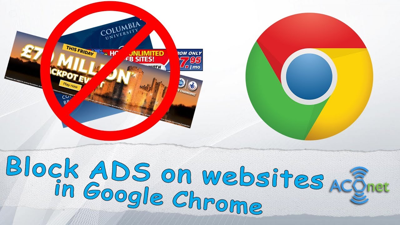 How to block ads in Google Chrome web browser? - YouTube