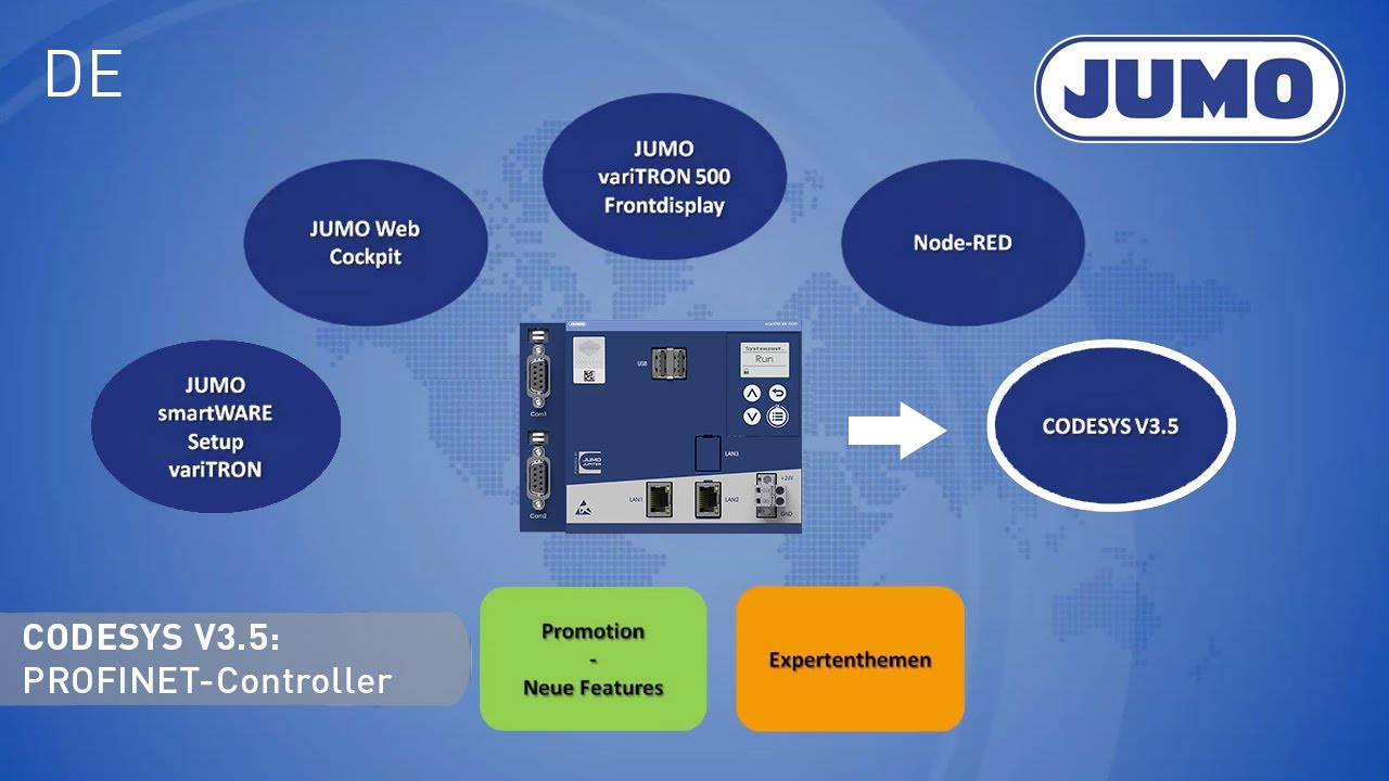 JUMO variTRON 500 CODESYS V3.5 - PROFINET Device Connection (english ...