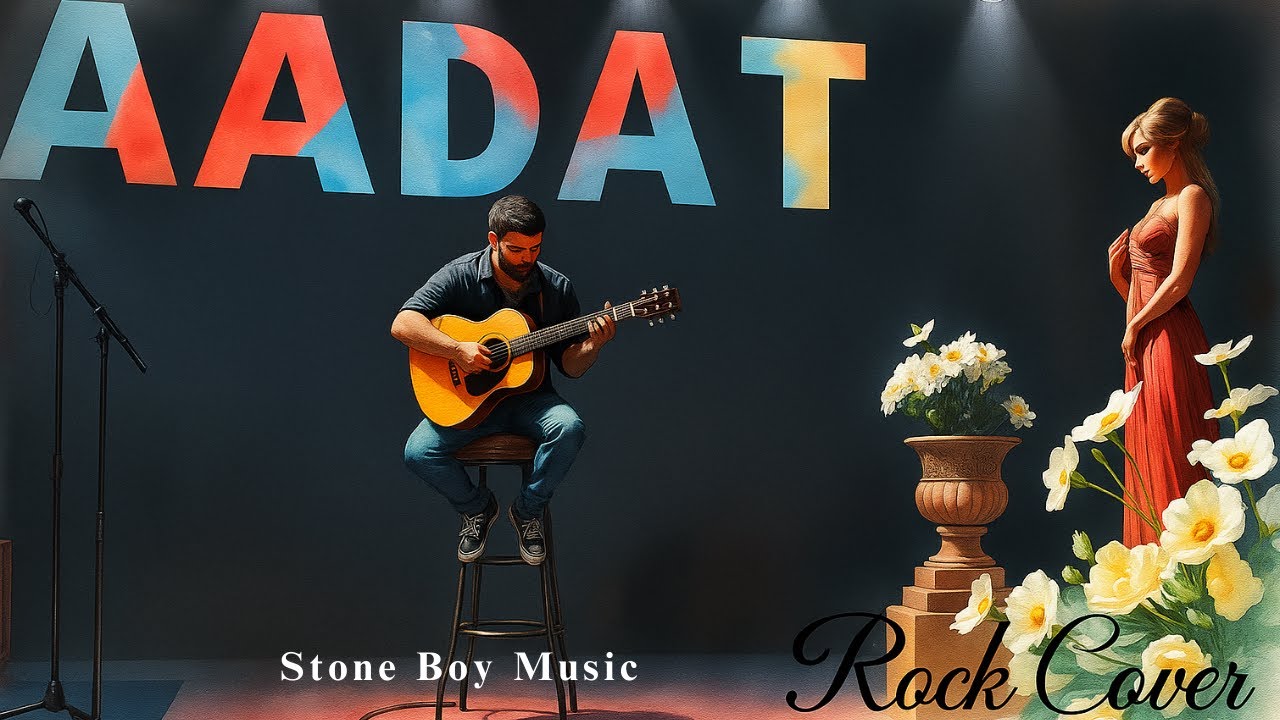 Aadat (Rock Version) | Tribute to Atif Aslam | Stone Boy Music - YouTube