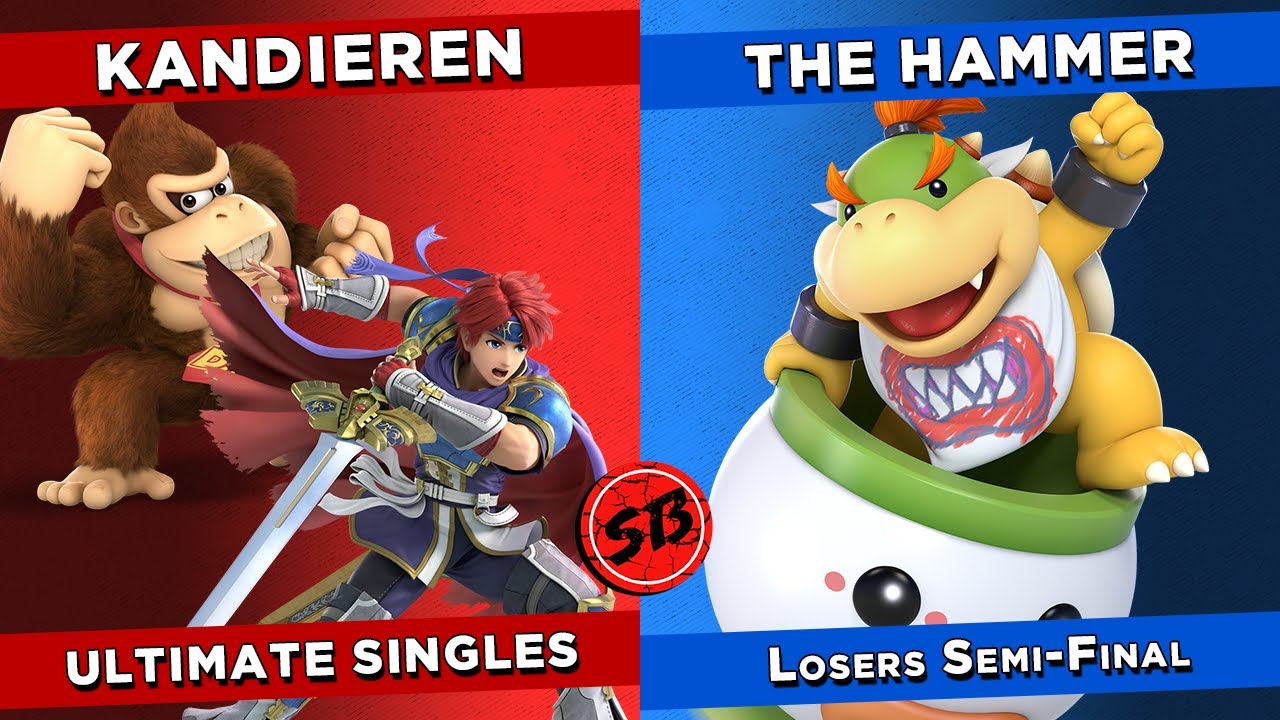 Shield Breaker 7 - Kandieren (Donkey Kong, Roy) Vs. The Hammer (Bowser ...