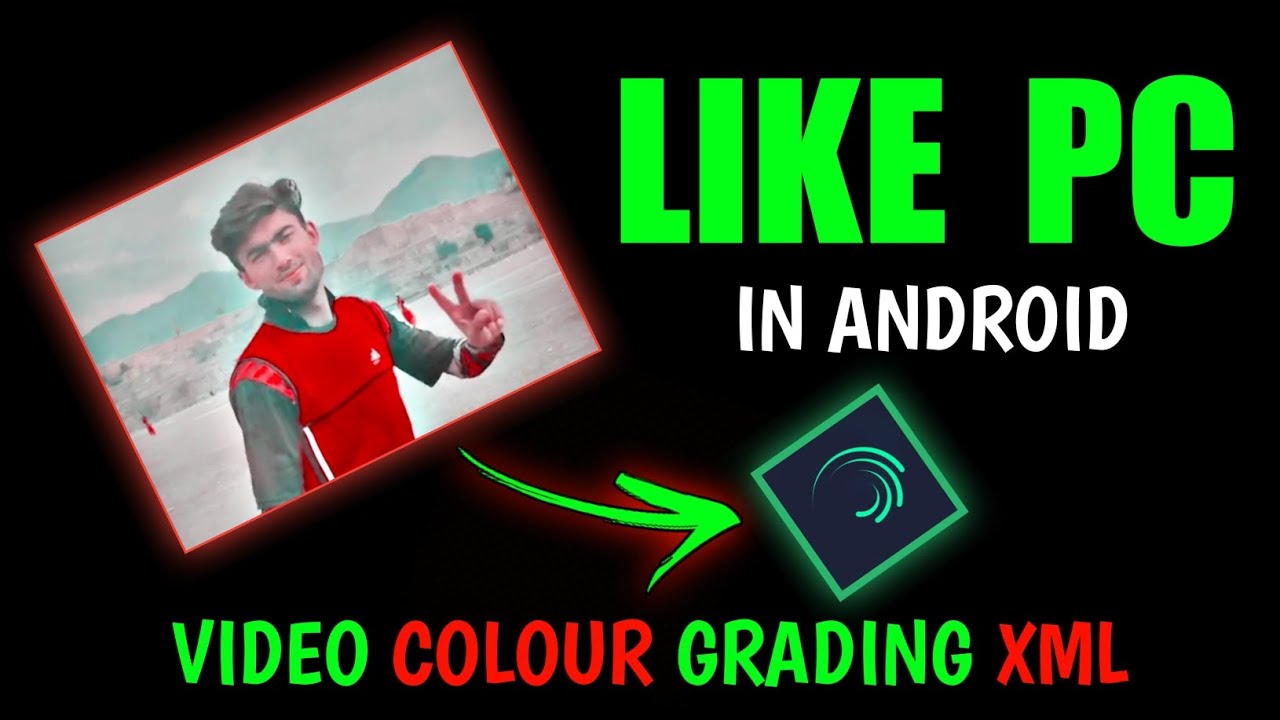 How To Edite || Blue HDRCC Video Editing in Alight Motion || Like PC ...