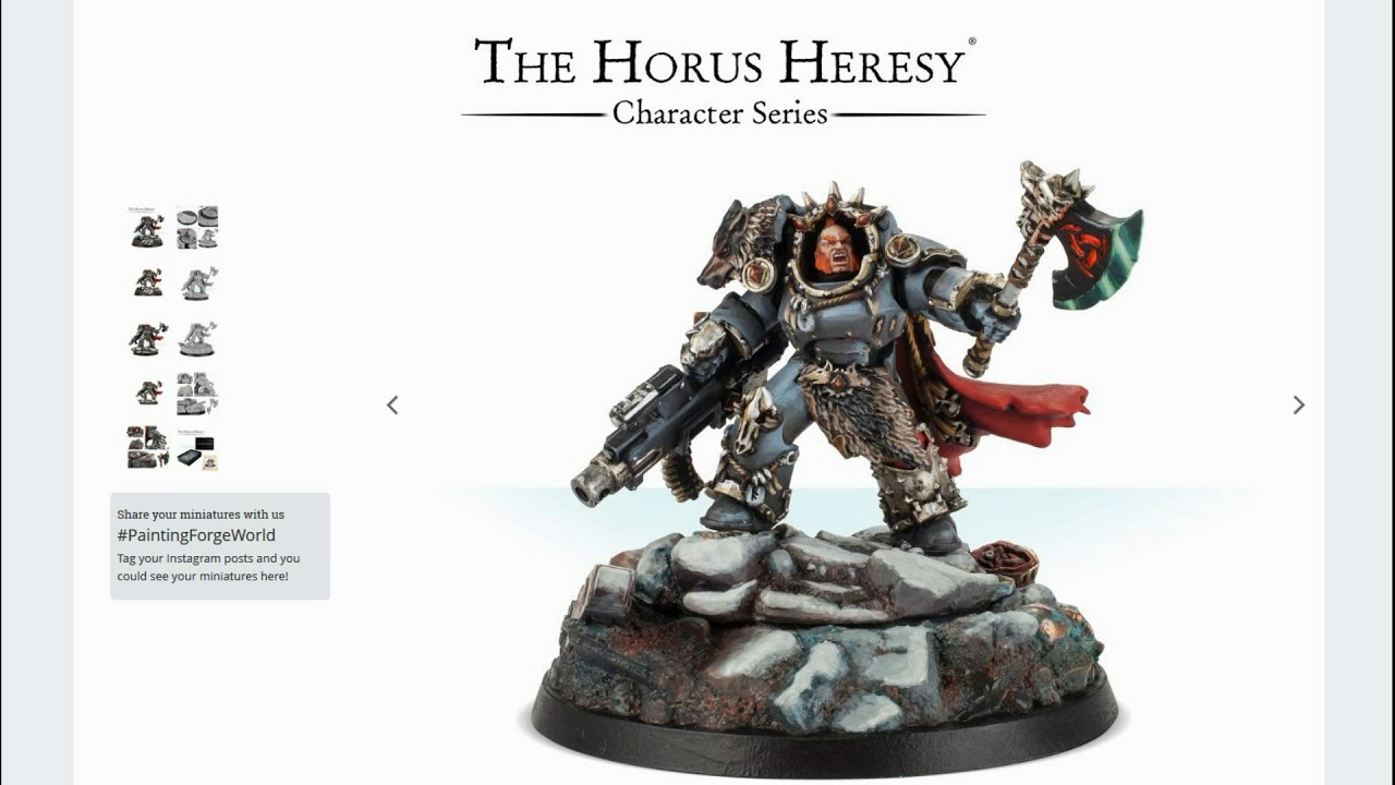 Hvarl and the Deathsworn, 30k Space Wolves Redeemed? - YouTube