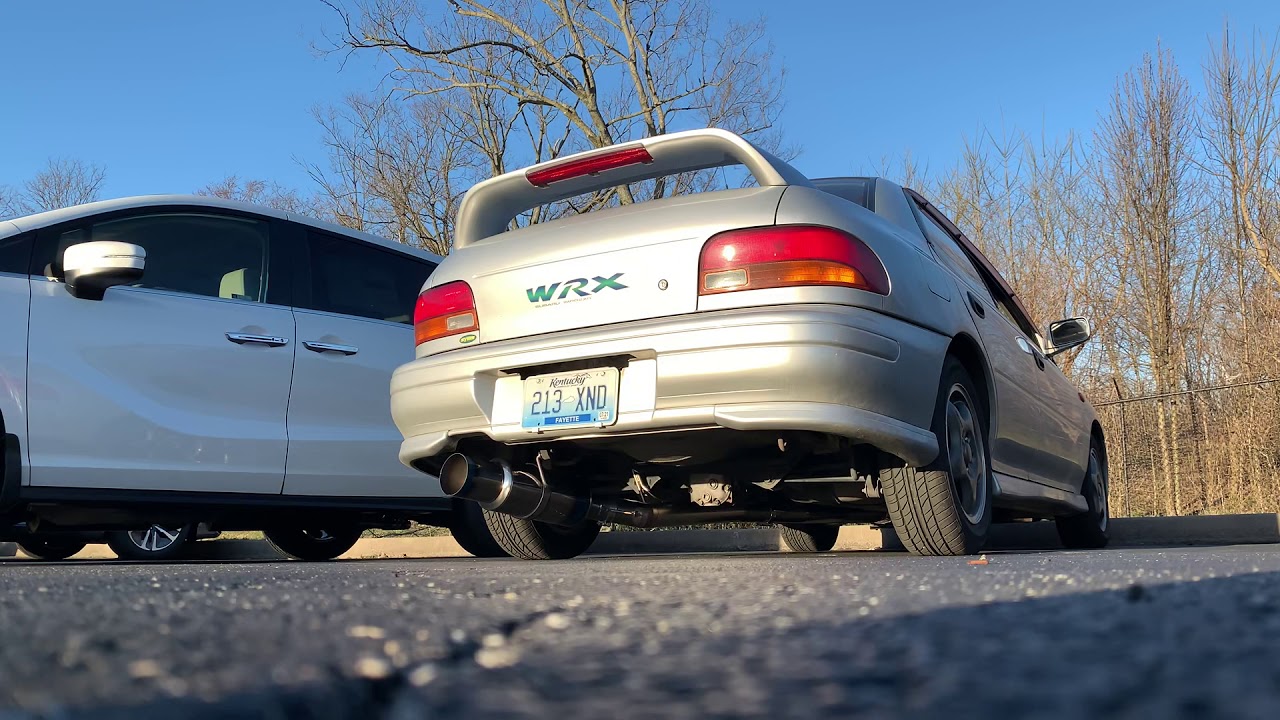1994 Subaru WRX - Tomei Expreme Ti Cat-back Exhaust and Downpipe, Syms ...