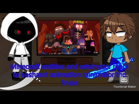 Minecraft entities and rain react to sashamt animation rainimator the ...