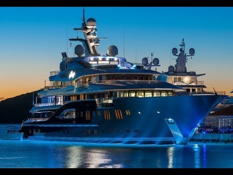 $200,000,000 CELEBRITY ULTRA LUXURY SUPERYACHT "SOLANDGE" - YouTube