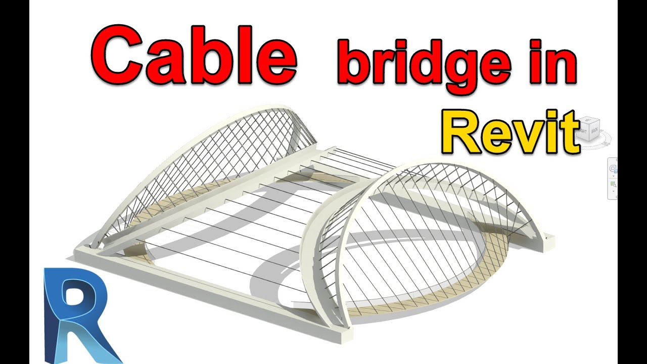 Revit tutorial (Day 42) Cable bridge in Revit - YouTube