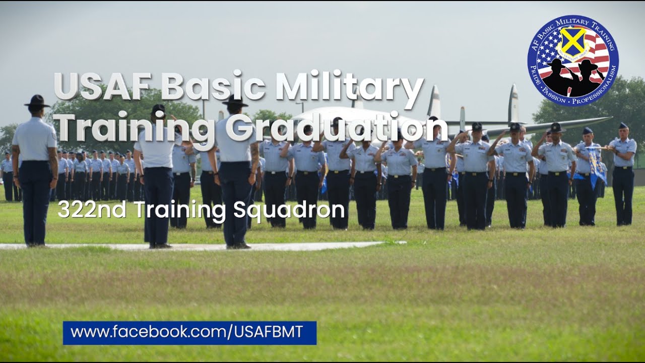 322nd Training Squadron Basic Military Training Graduation Ceremony ...