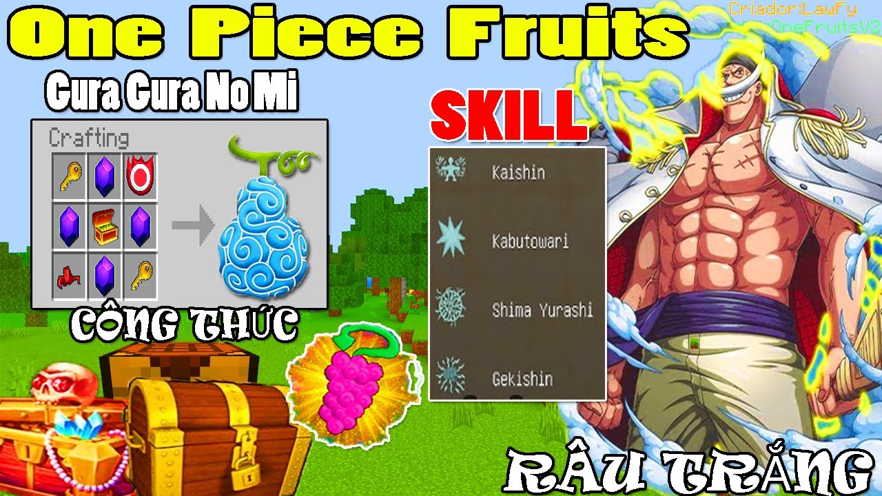 Cách Cài Mod/Addon One Piece Fruits Cho Minecraft Pe 1.17 Dành Cho Cả ...