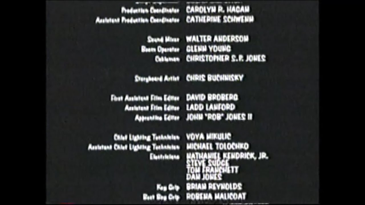 That Darn Cat (1997) End Credits (Unknown Channel 2008) - YouTube