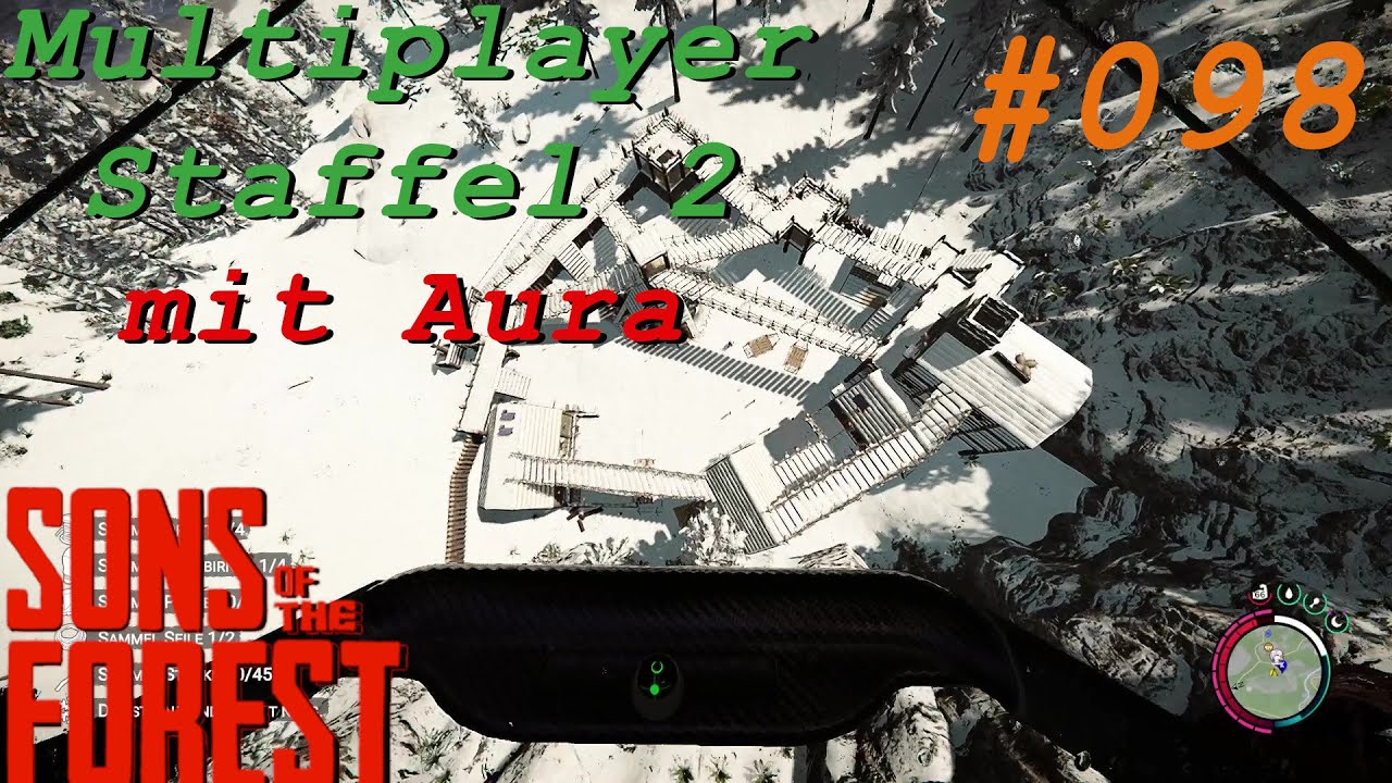 SOTF 100 Tage Multiplayerprojekt mit Aura | S02 - E098 | Sons of the ...