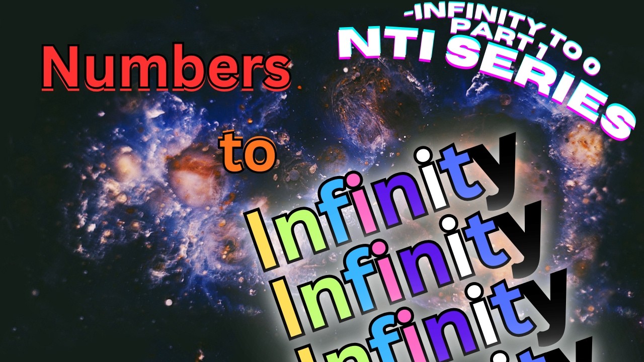 Numbers to INFINITY Series!xX! ~ Part 1 ~ " -Infinity to Zero " - YouTube