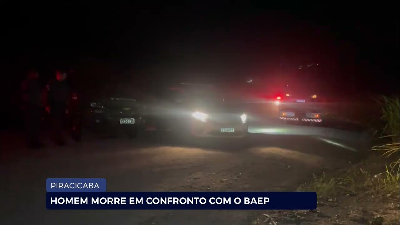 PIRACICABA: HOMEM MORRE EM CONFRONTO COM O BAEP - YouTube
