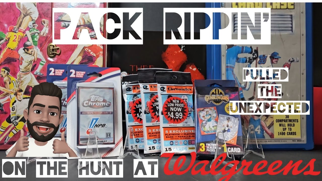 Pack Rippin': The Walgreens Hunt for Random Pack Rip. Didn't Expect ...