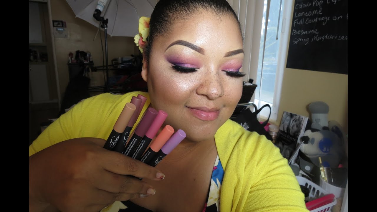 Swatch: Wet n Wild Fergie Velvet Matte Lip Color for 2015 - YouTube