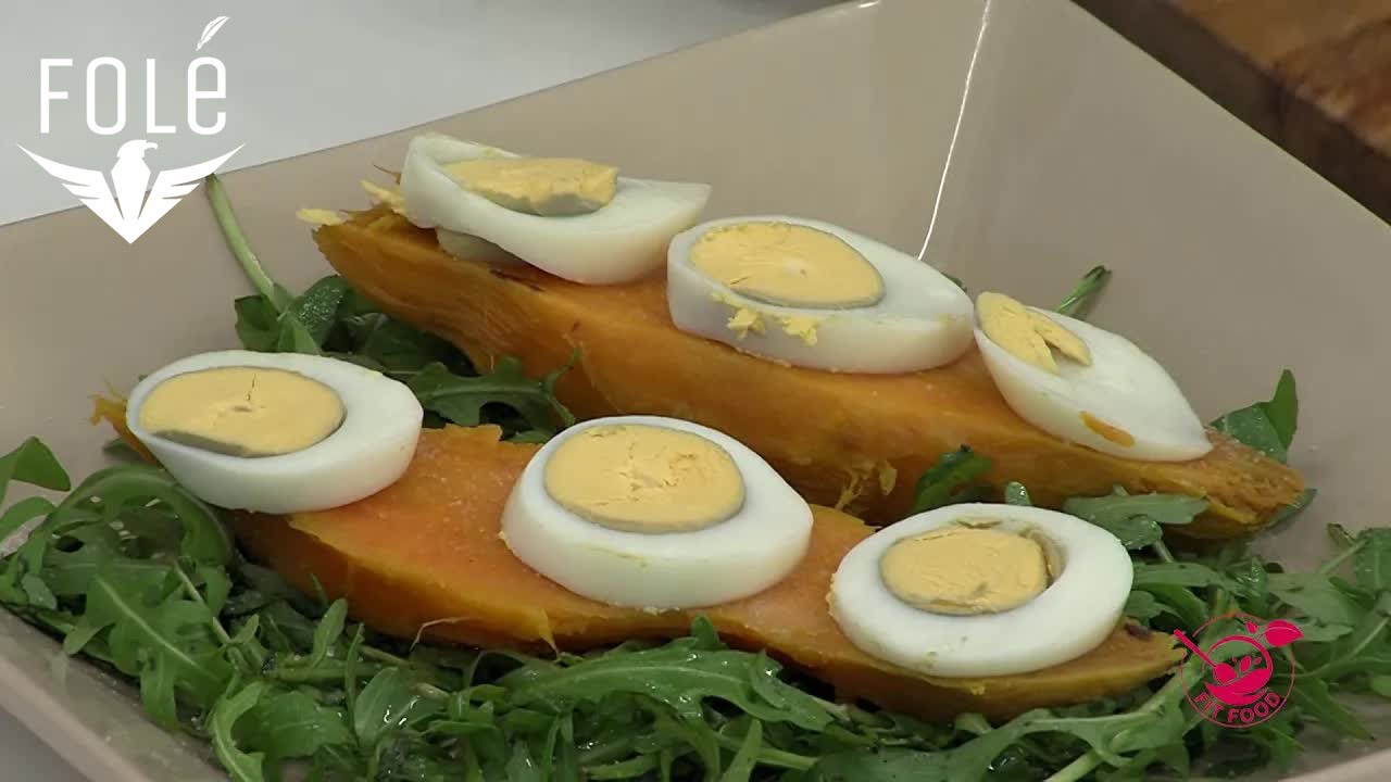 Patate e ëmbël me rukola - FitFood - 04.04.2019 - YouTube