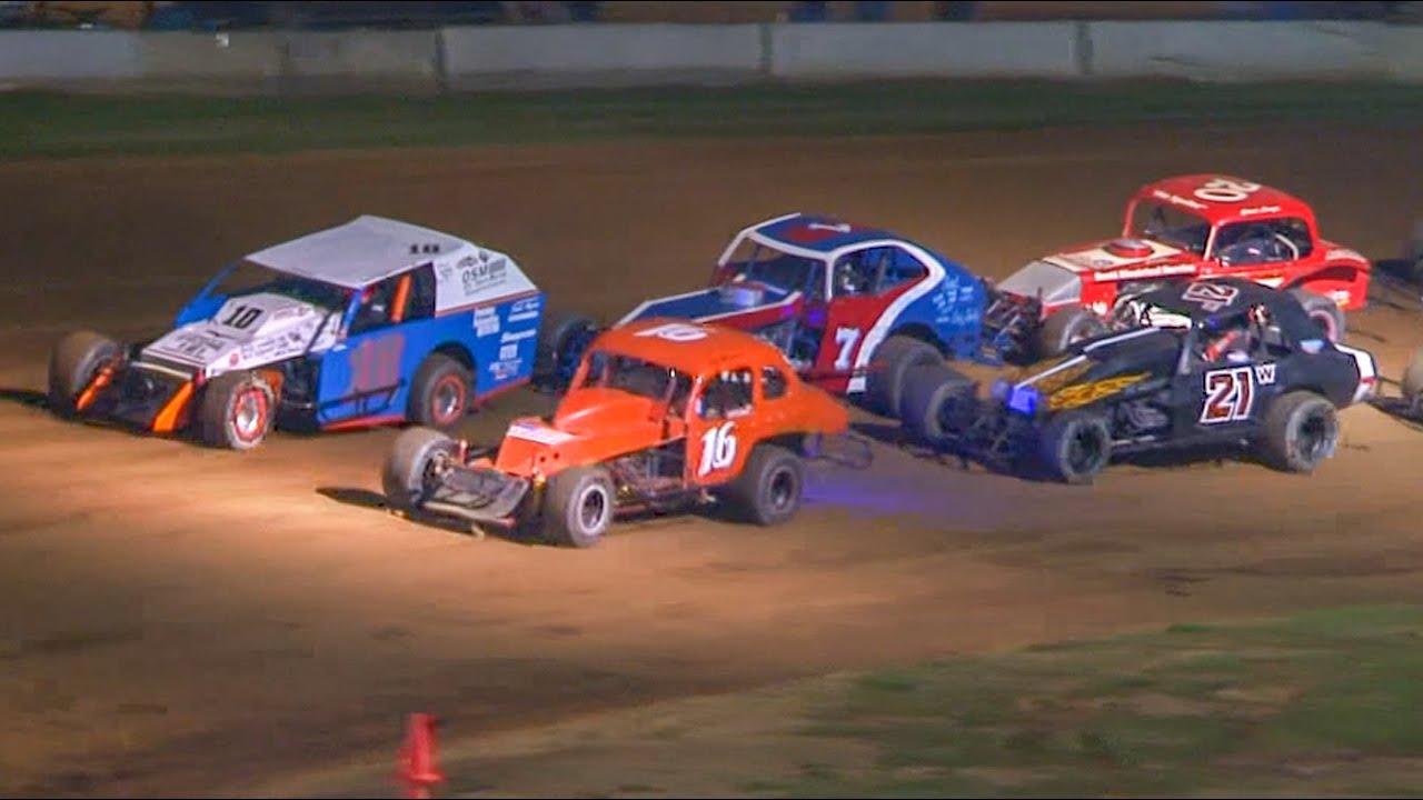 PA Vintage Modified Feature | McKean County Raceway | 7-10-21 - YouTube