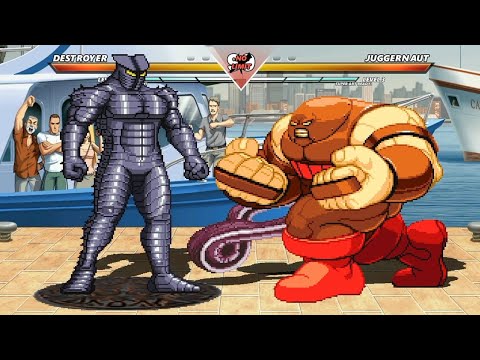DESTROYER vs JUGGERNAUT - High Level Awesome Fight! - YouTube