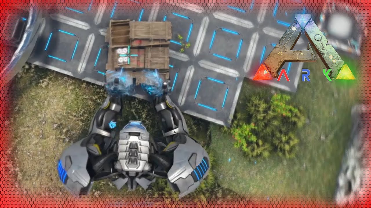 ARK Ammo Box / Unassembled Exo-Mek / Minigun - YouTube