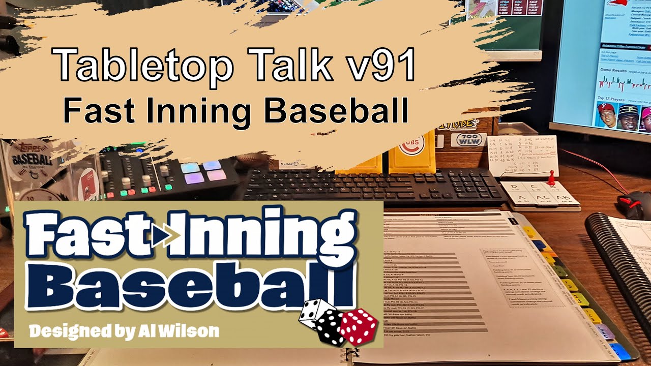 TTT v91 - Fast Inning Baseball by Al Wilson - First Look - YouTube
