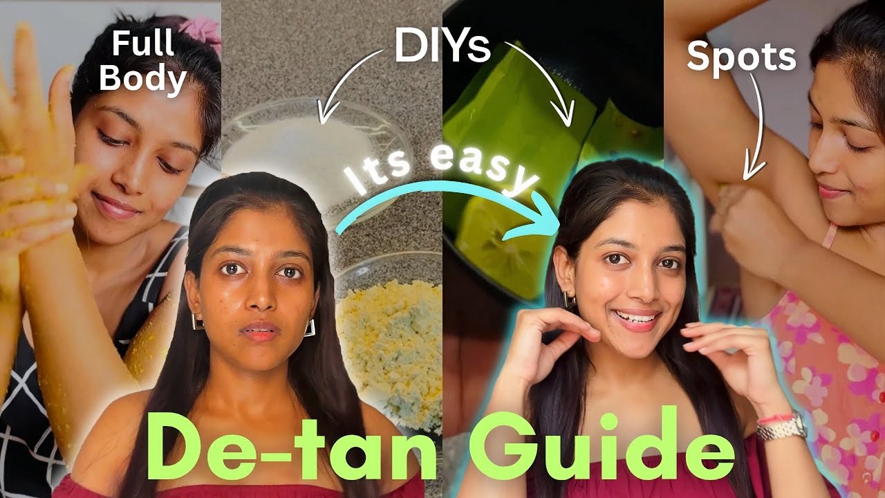 My Summer TAN REMOVAL Routine 😍 Reduce Tanning Fast & Naturally 🌱 at ...