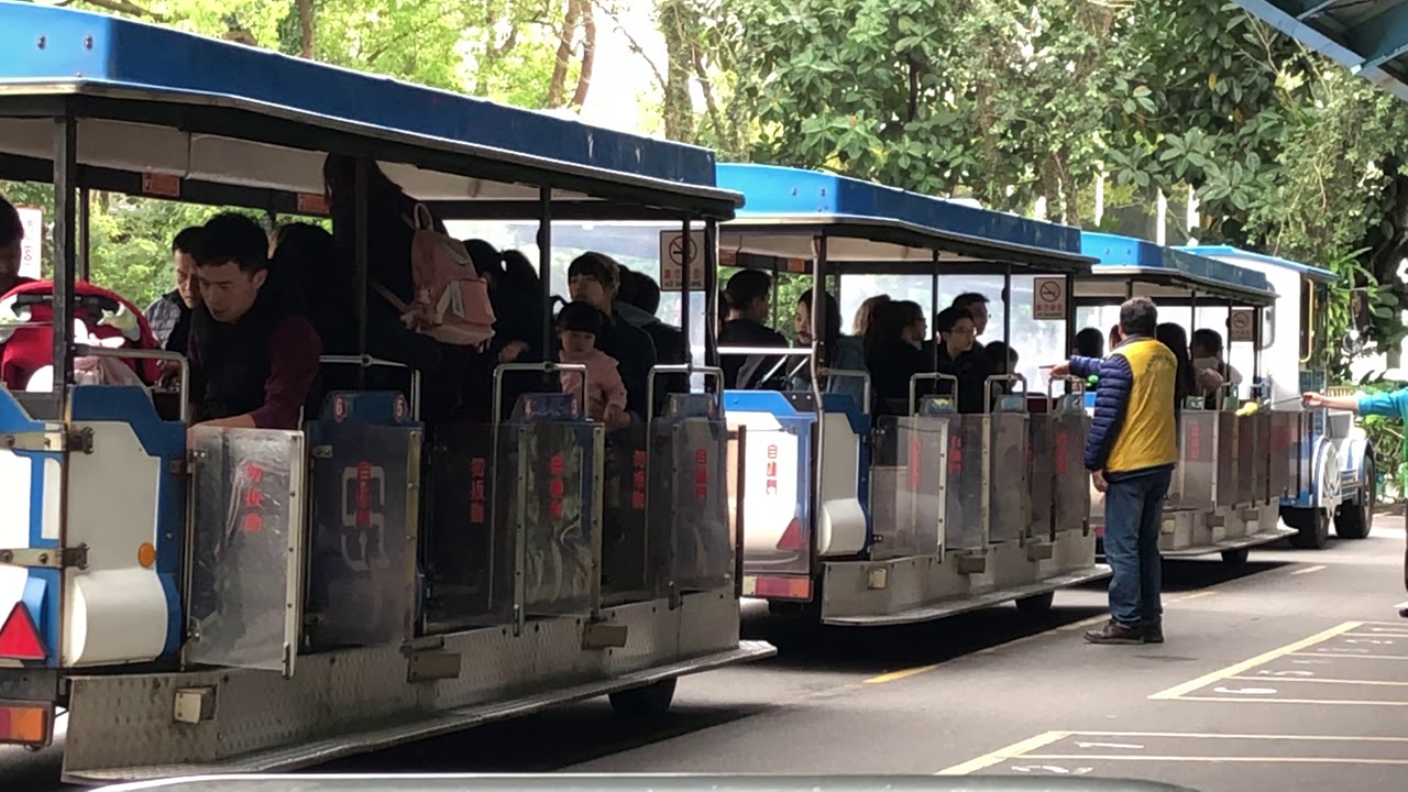 台北市立動物園 TAIPEI ZOO Shuttle Train 遊客列車 - YouTube