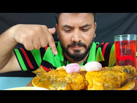 full 1kj powa fish 🐠🐟 with fride Rice 🍚 ASMR eating show 🍒🧅🌶️ - YouTube