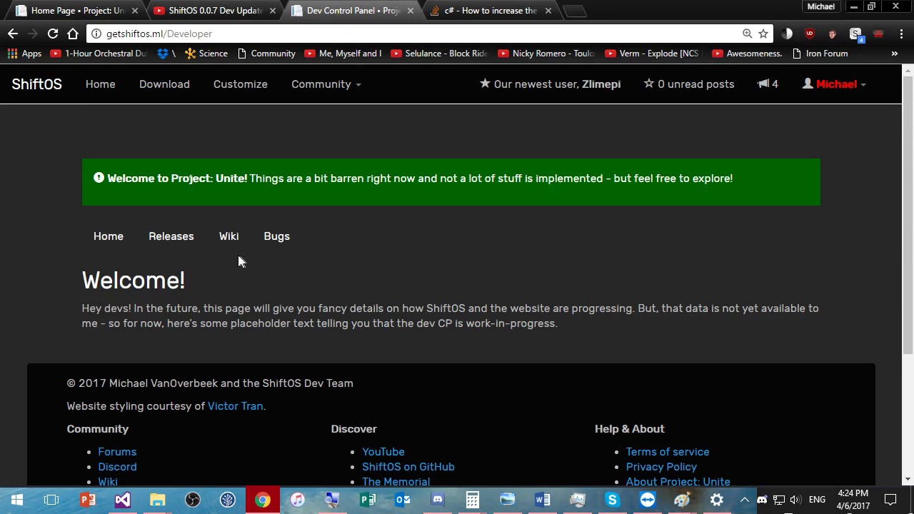 [Archived] Project Unite Dev Update - Wiki, releases, skin repo ...