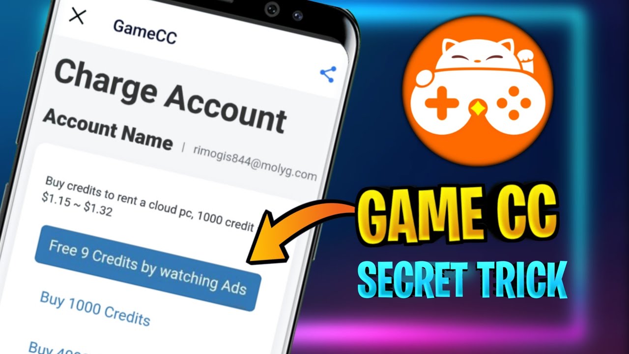 How To Earn 9 Credits Per Ads In GameCC | New Method 🔥 - YouTube