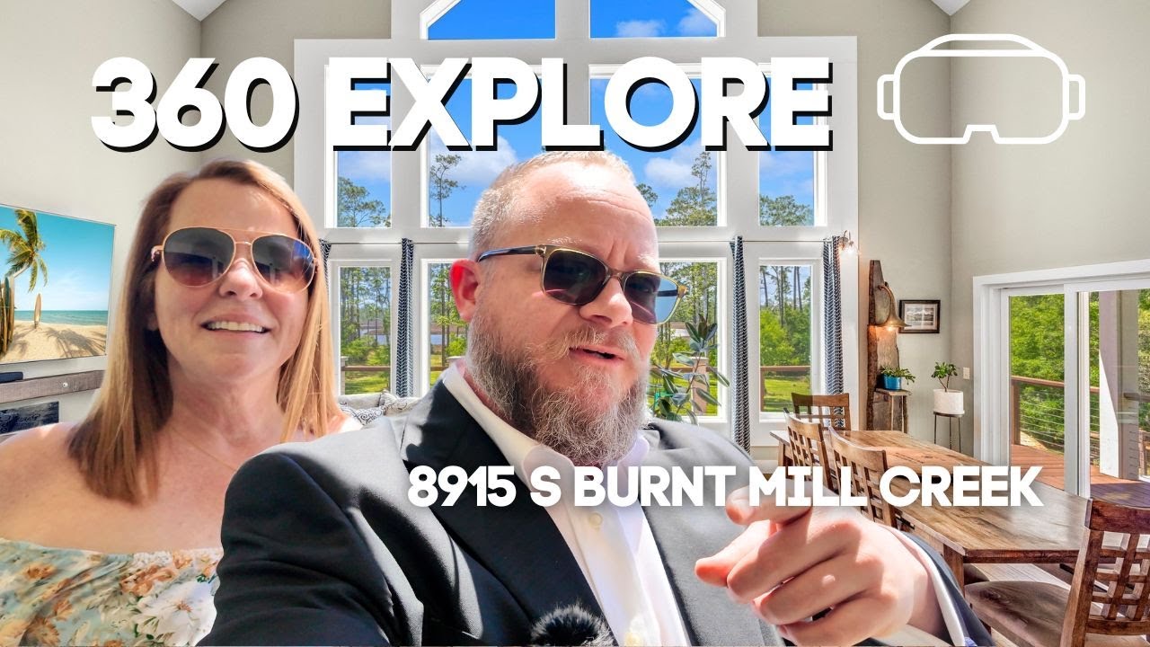 360° 4K Tour: Stunning Waterfront Craftsman Home in Southport, FL ...