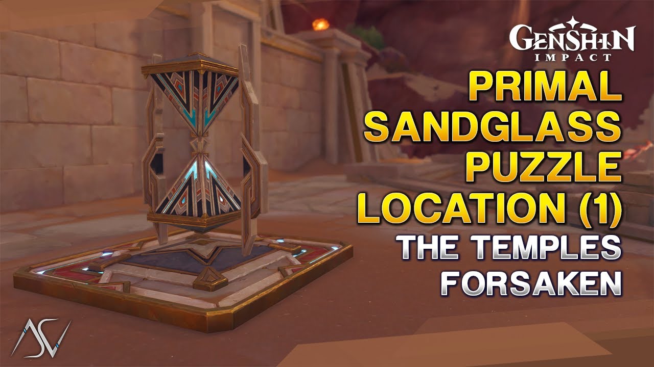 Primal Sandglass Puzzle Location (1) - The Temples Forsaken | Genshin ...
