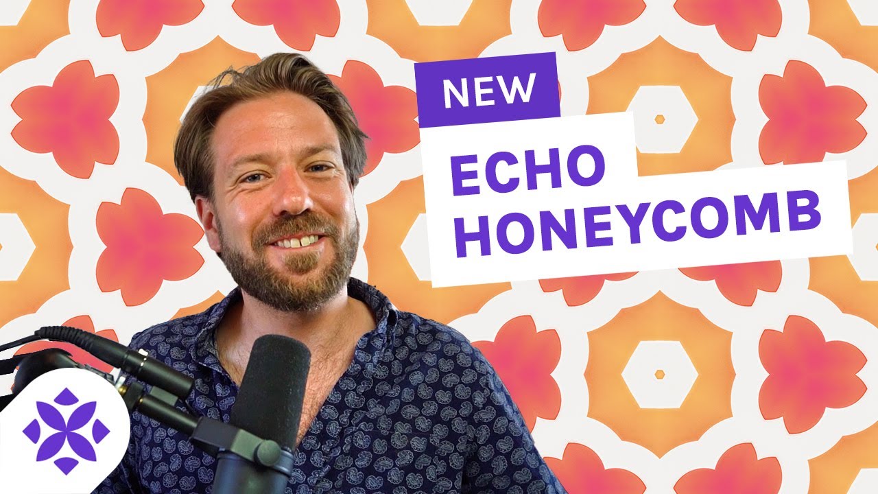 NEW TILING → Echo Honeycomb (Bees Will Love It!) - YouTube