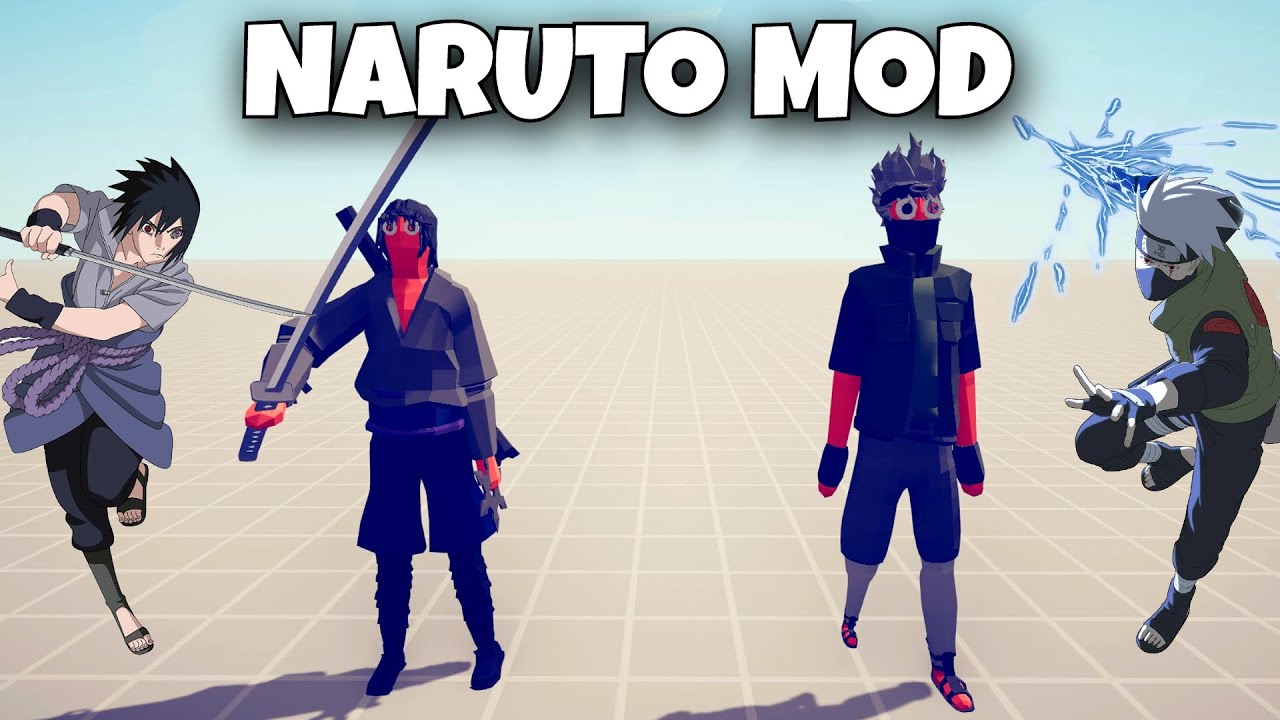 NARUTO MOD SHOWCASE - SASUKE + KAKASHI - Totally Accurate Battle ...