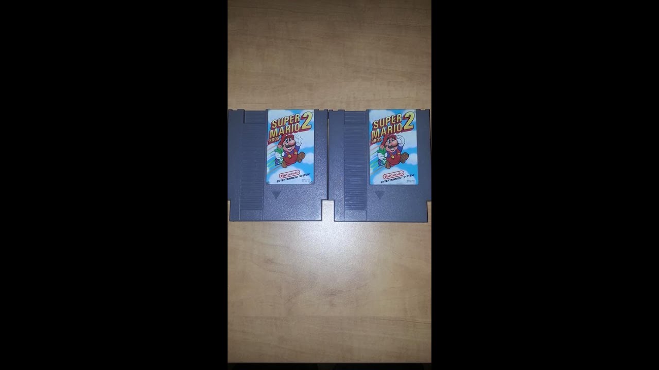 Super Mario Bros. 2 1988 Nintendo | Cleaning Repair - YouTube