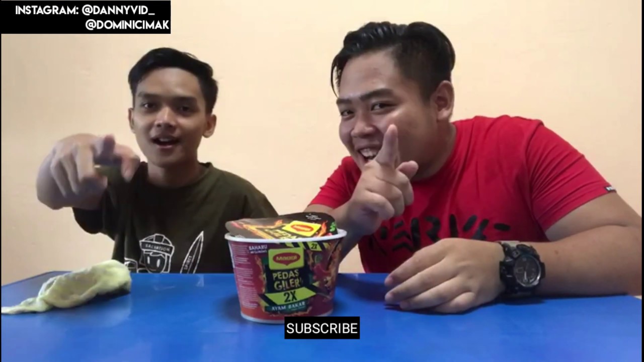 #08 Mee Pedas Giler Extra Spicy 2x || Challenge - YouTube