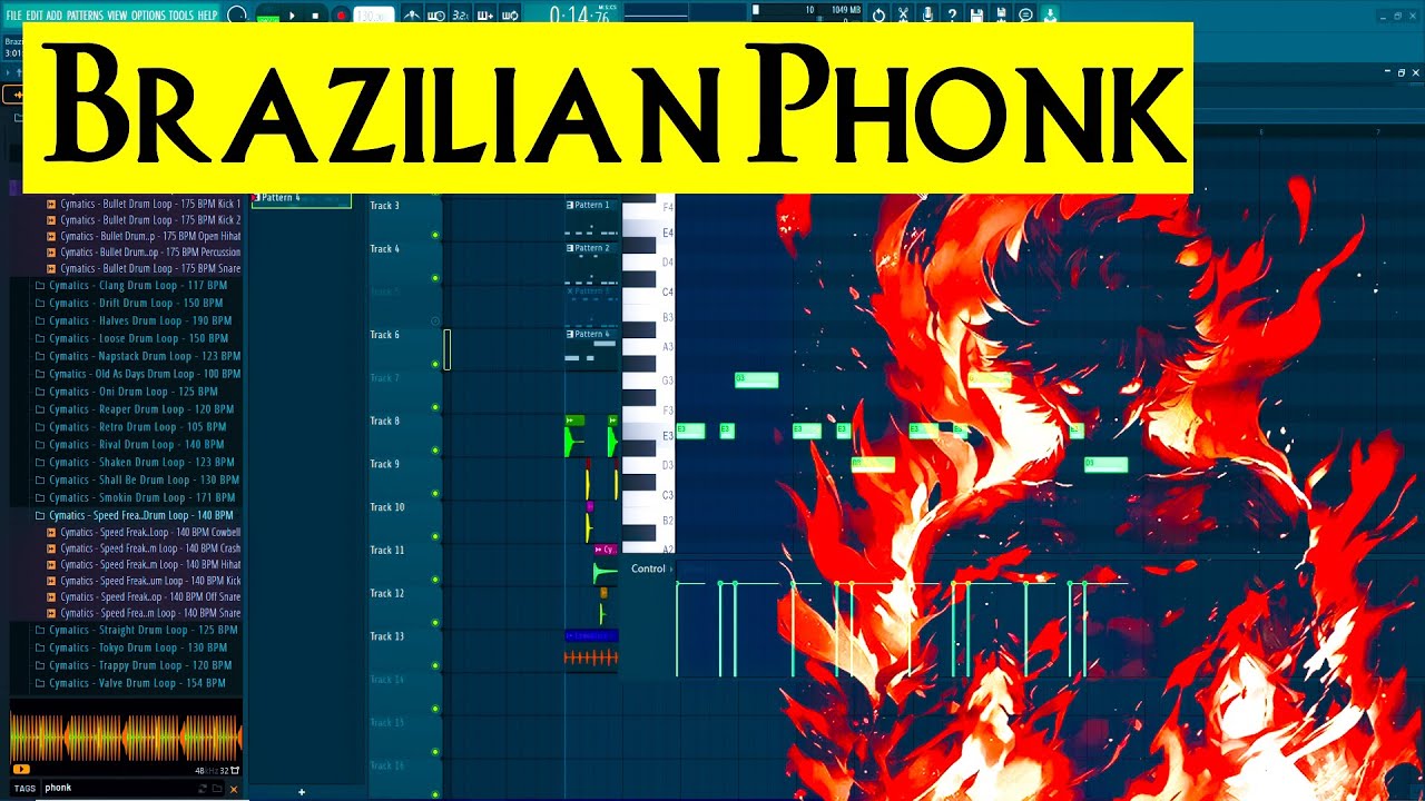 How To make Brazilian Phonk in FL Studio | Bangla Tutorial - YouTube