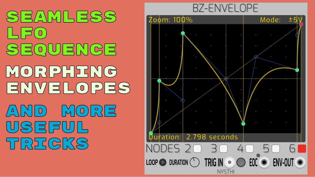 NYSTHI BZ-ENVELOPE TUTORIAL AND TECHNO PATCH FROM SCRATCH - YouTube