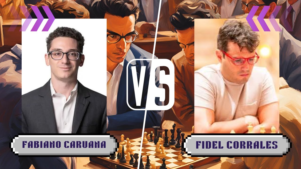 Caruana vs. Corrales | Dünya Rapid Satranç Şampiyonası 1. Tur Analizi ...