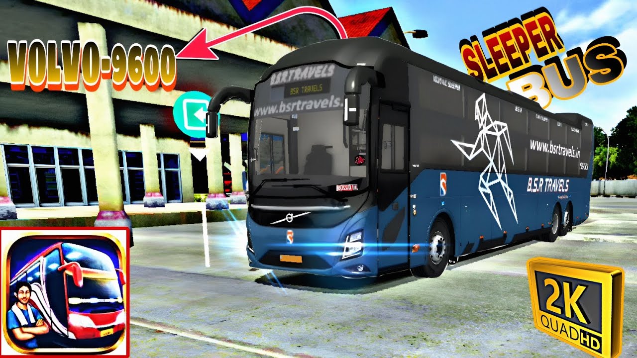 NEW VOLVO BUS GAME "BUS SIMULATOR INDONESIA" volvo bus traveller ...