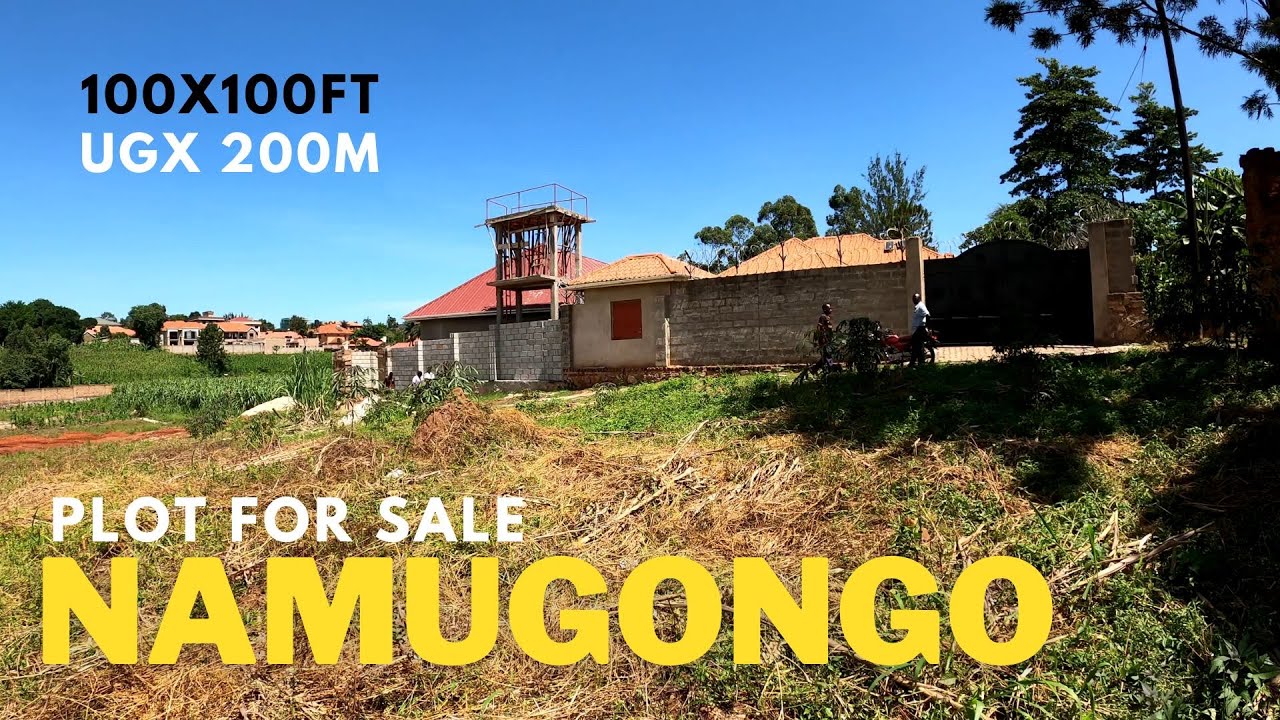 100x100 Plot of land for sale in Namugongo Opp Catholic Church, UGX ...