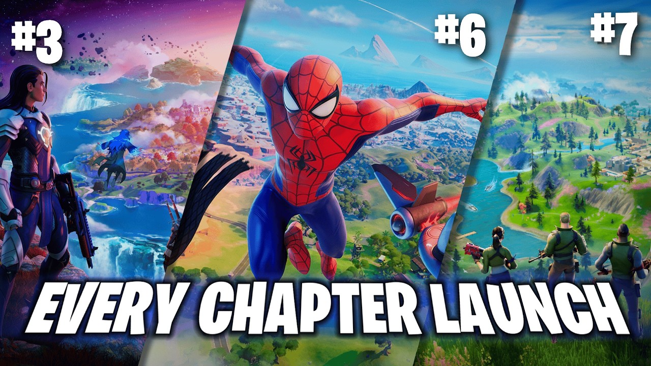 I Ranked EVERY Chapter Launch in Fortnite HISTORY from WORST to BEST ...