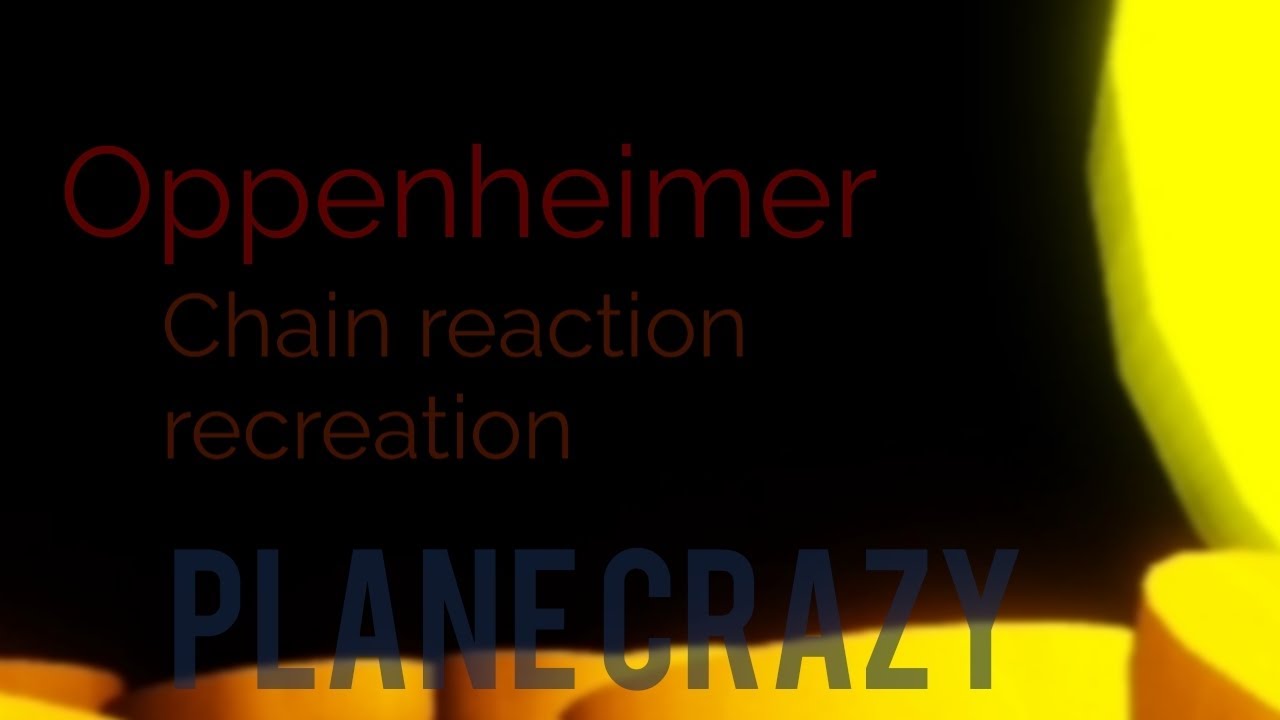 Oppenheimer explosion scene recreation in Plane Crazy - YouTube
