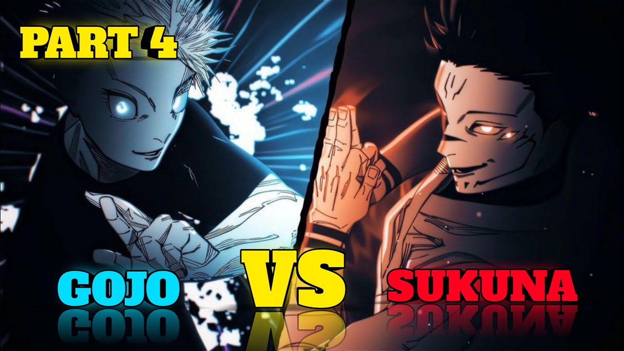 GOJO VS SUKUNA FULL FIGHT AMV ENDING SCENE 4K _ LADY GAGA - JUDAS Part ...