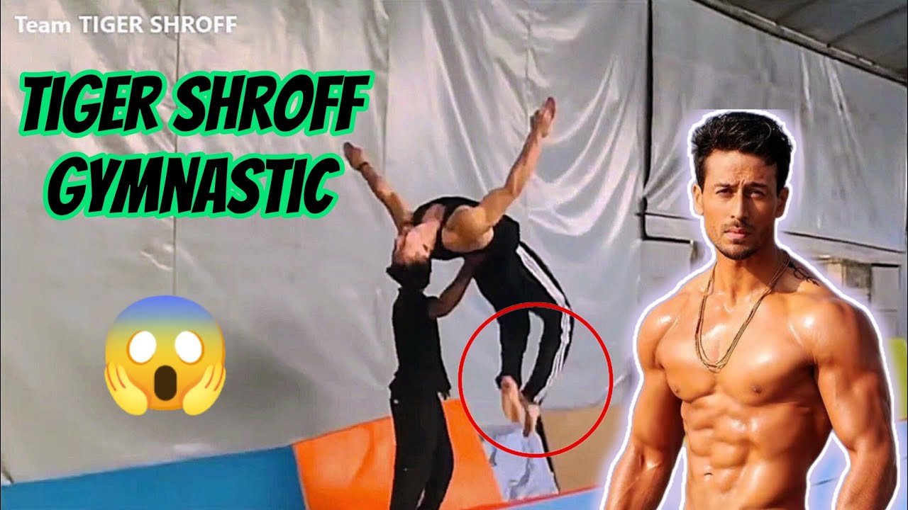 Gymnastics training by tiger shroff | Tiger shroff flips practice ...