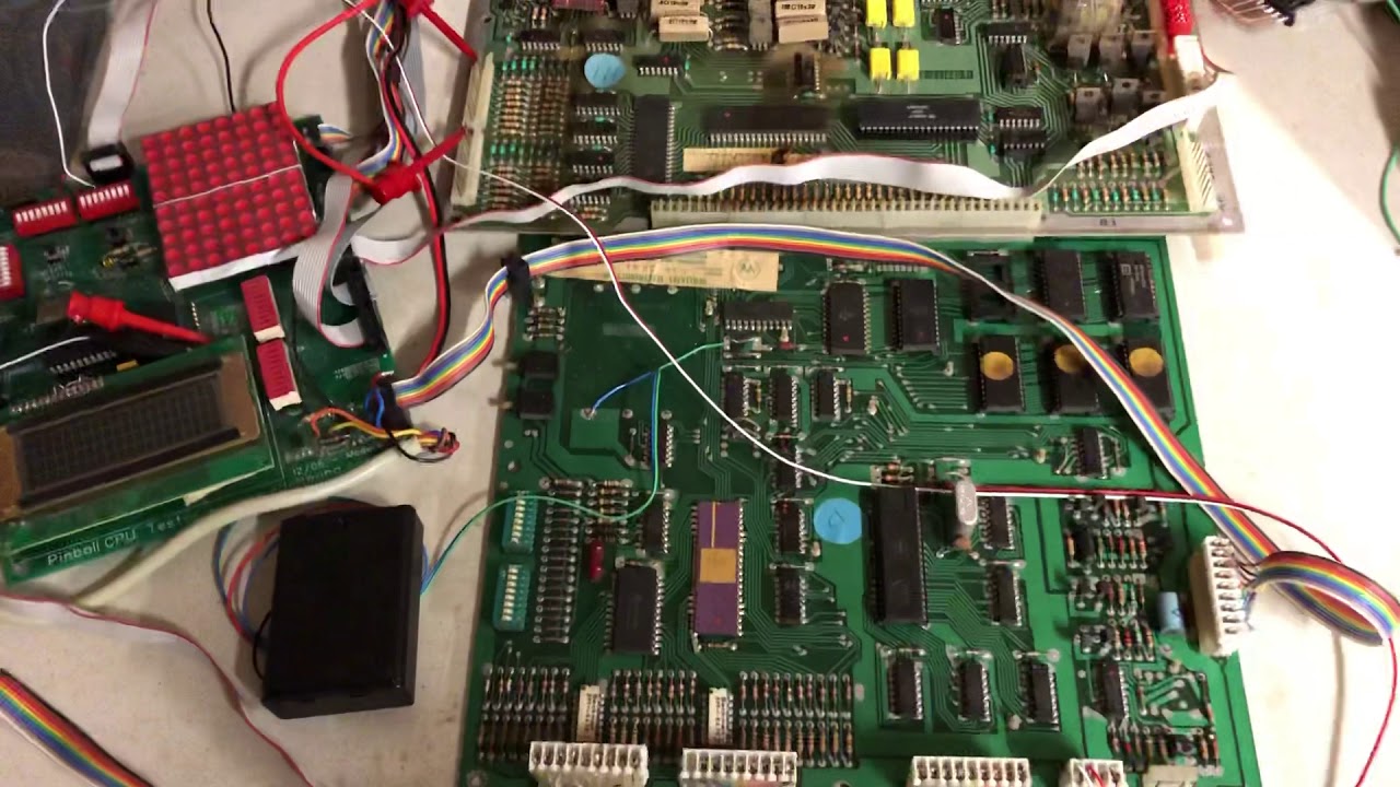 Williams System 6 (Stellar Wars) test - YouTube