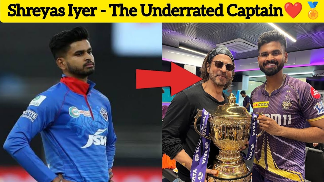 Shreyas Iyer 🛐 The underrated Captain🏆🏅 | Shreyas Iyer deserves more ...